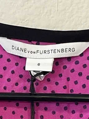 Diane Von Furstenberg | Tops | Nwt Diane Vone Furstenberg Vintage Y2k ...
